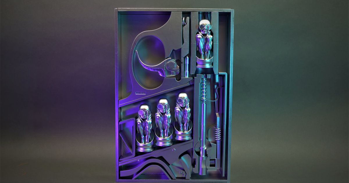 Birth Machine - HR Giger von David Warboss | Kostenloses STL-Modell ...