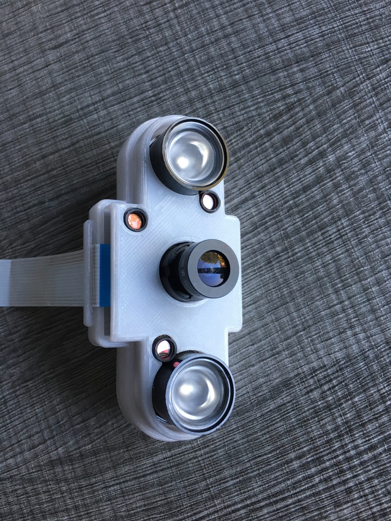 Raspberry Pi Night Vision Camera Mount IR CUT by Minims | Download free ...