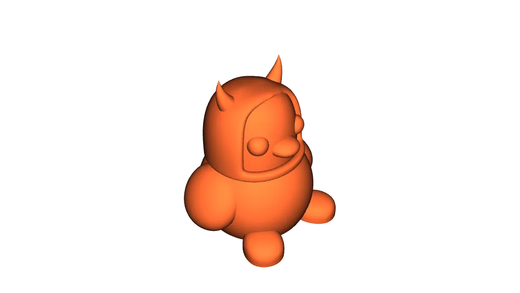 Devil Duck by Greg Buxton | Download free STL model | Printables.com