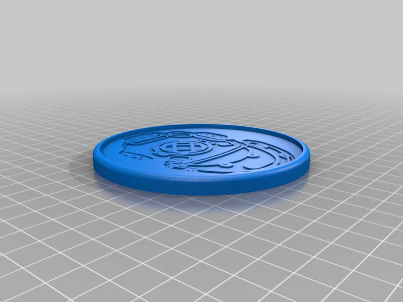 Mark 5 Dive Helmet Coaster by Coyoteran | Download free STL model ...