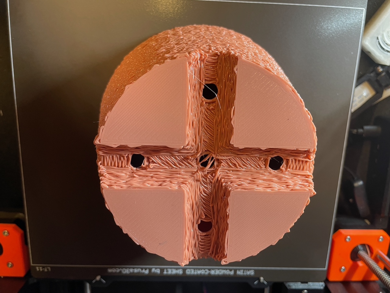 Blumentopf mit Prusa Fuzzy Oberfläche / Simple flower pot with Prusa ...