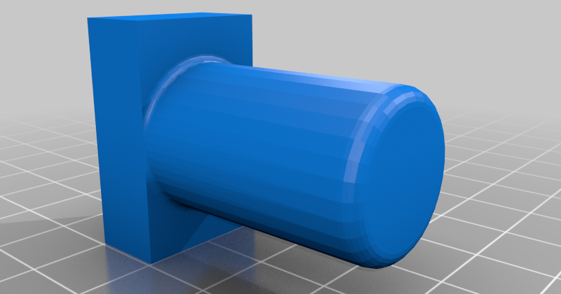 Bench Dog 3/4" holes by Robert Palmer | Download free STL model ...