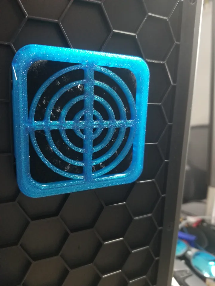 Creality K1 Exhaust Fan Carbon Filter Adapter by RazerOfPain | Download ...