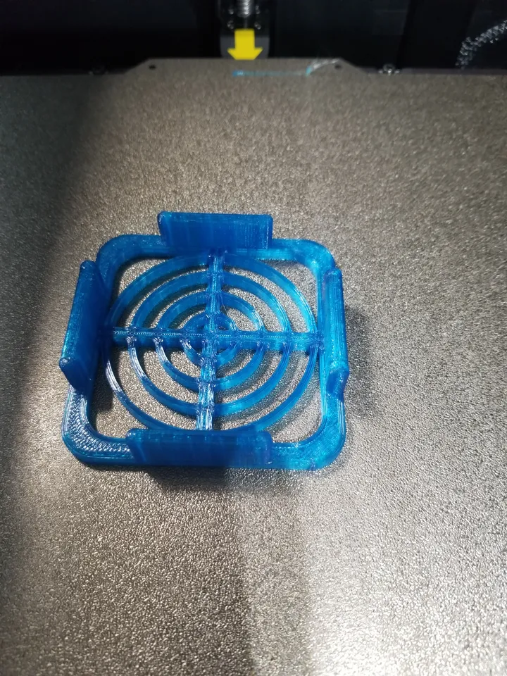 Creality K1 Exhaust Fan Carbon Filter Adapter by RazerOfPain | Download ...
