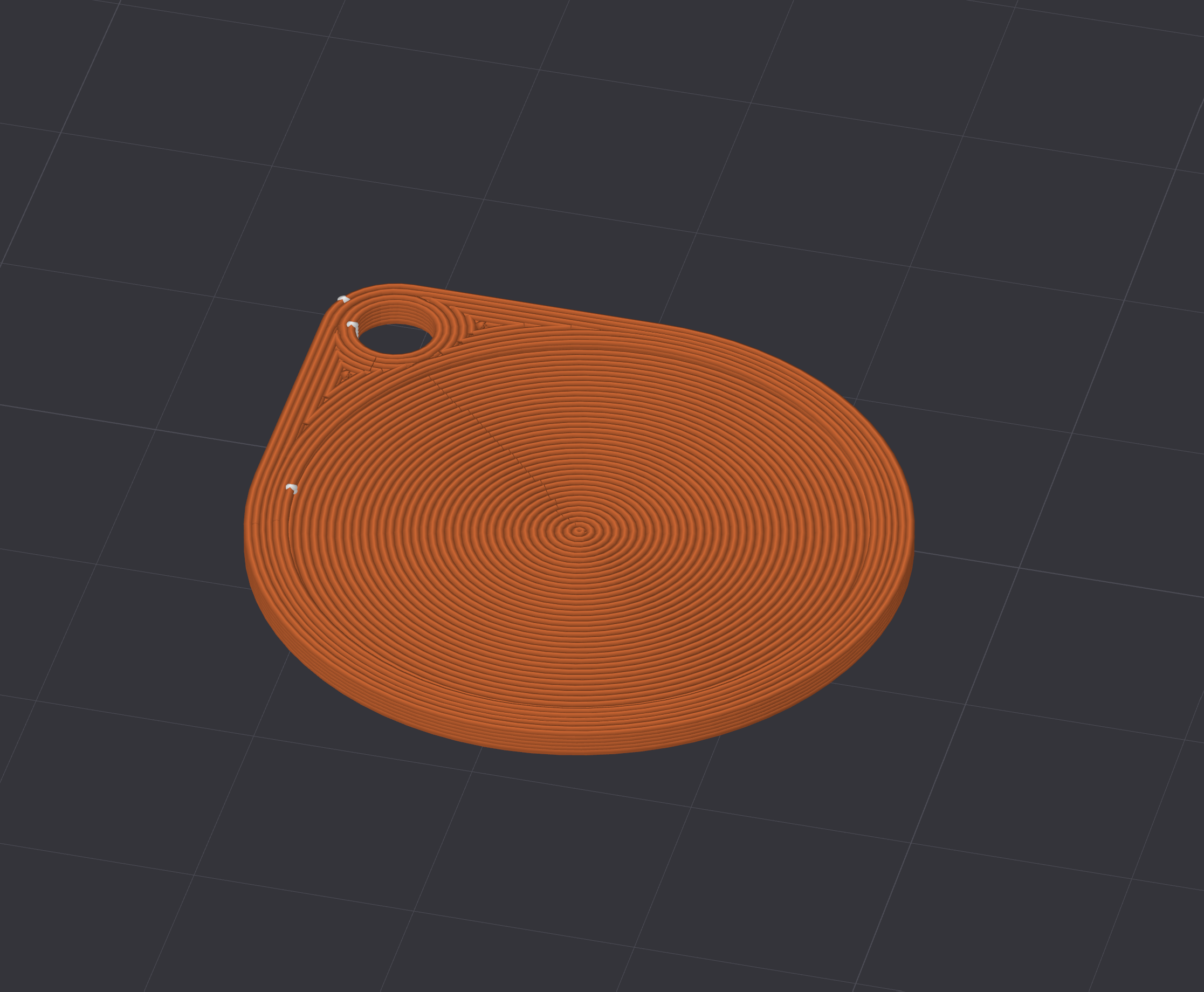 NFC Sticker Clip for Keyrings by Xtagon | Download free STL model ...