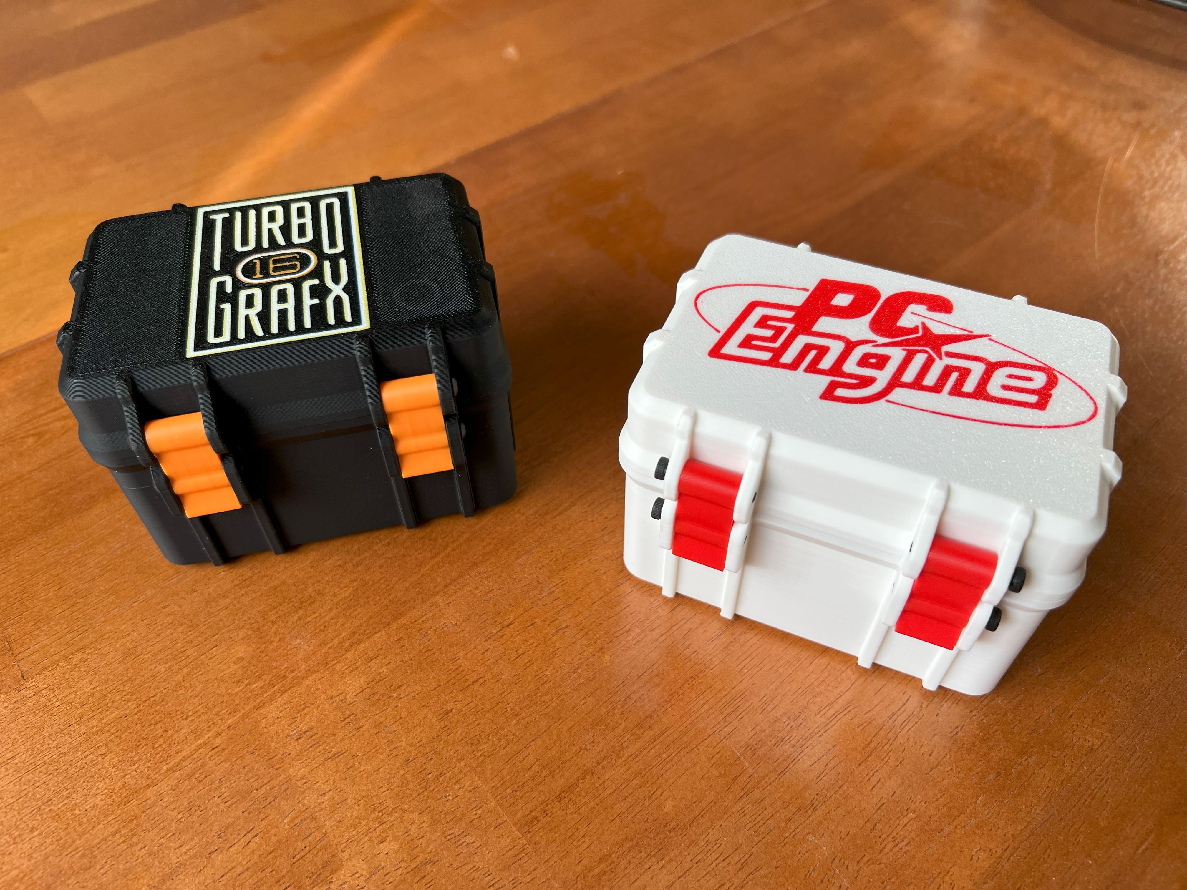 PC Engine TurboGrafx HuCARD or TurboChip Storage Box by Guybrush T ...