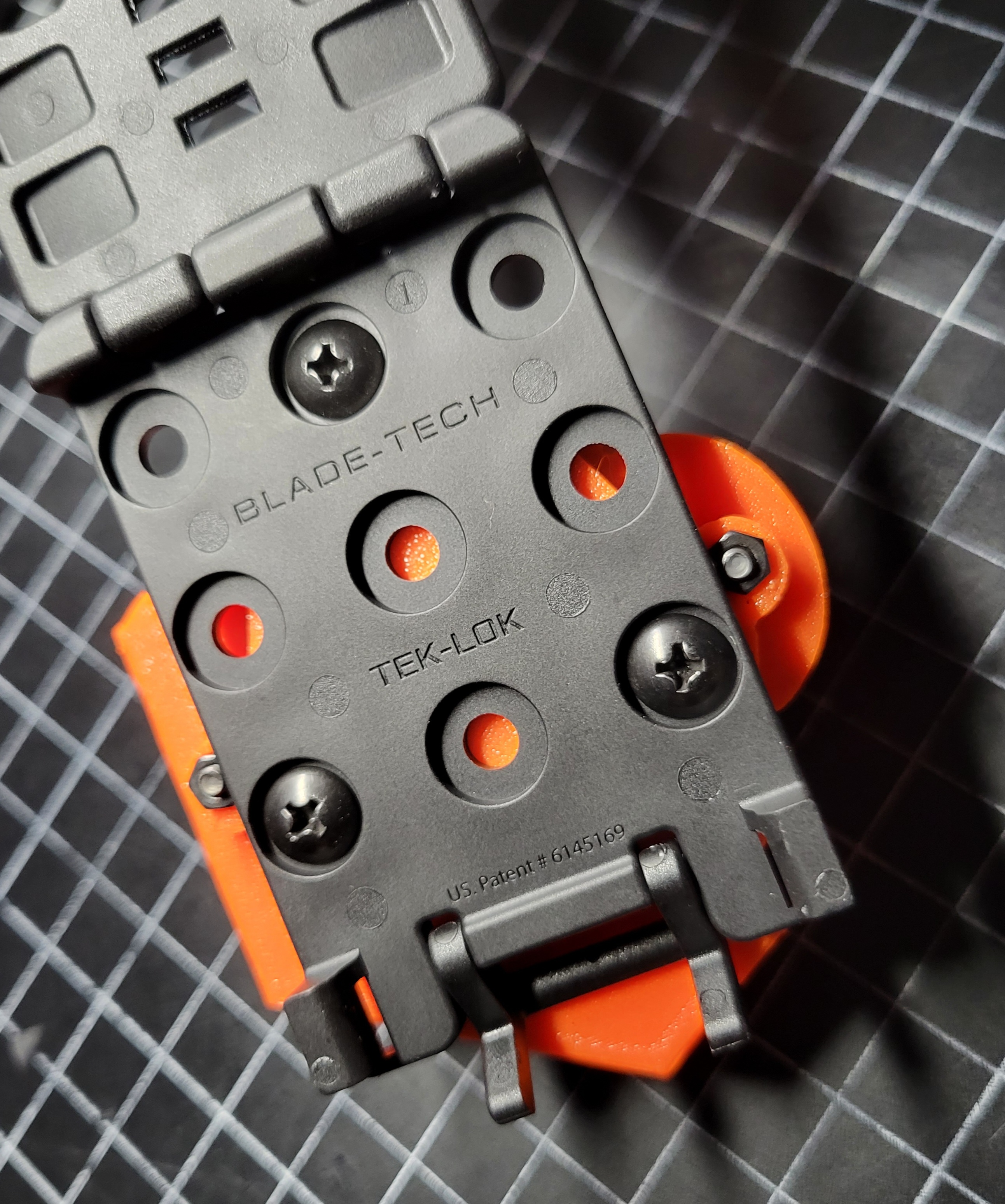 Tek Lok Adapter Plate For Mk23 Ssx23 Triggerguard Holster By Badman