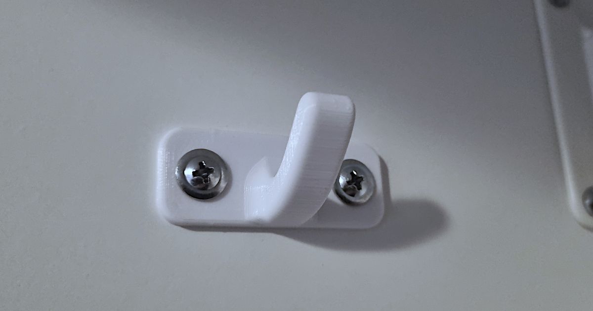Simple hook by A-lex | Download free STL model | Printables.com