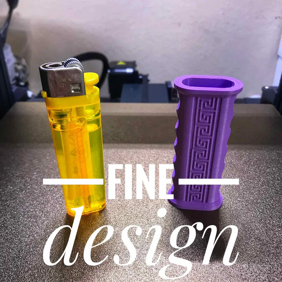 Designed Case for Cheap Lighters by @3DPrintMovieKing | Download free ...