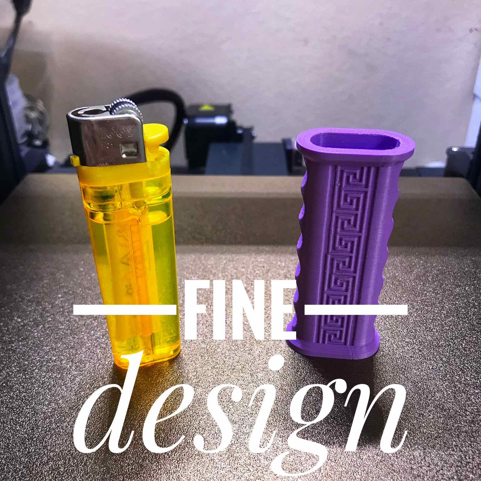 Designed Case for Cheap Lighters by @3DPrintMovieKing | Download free ...