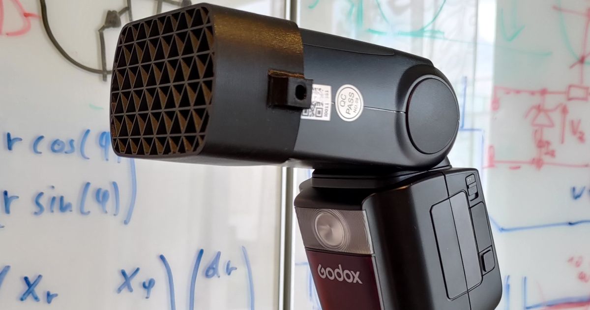 Godox V860III Flash Grid Attachment by Niko_Ju | Download free STL ...