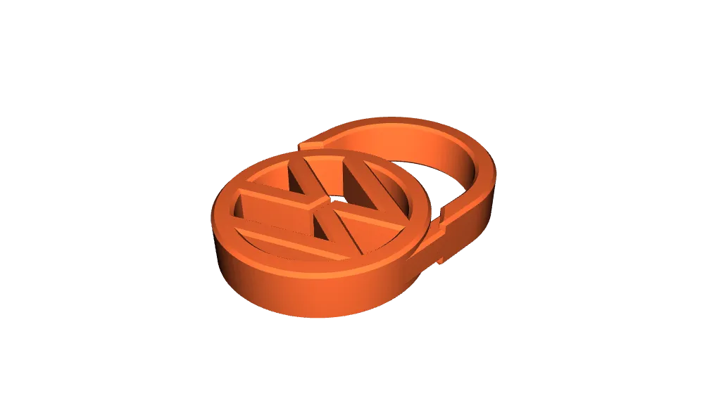 VW - MICRO KEY RING by Peter H | Download free STL model | Printables.com