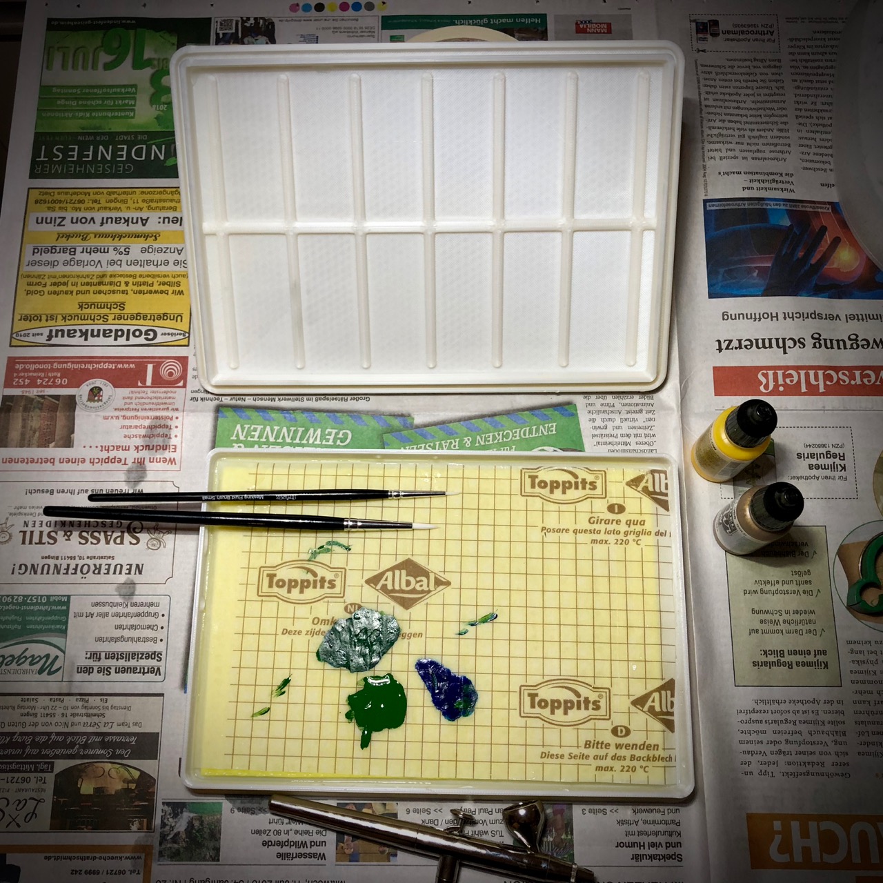 Wet Palette por OderWat | Descargar modelo STL gratuito | Printables.com