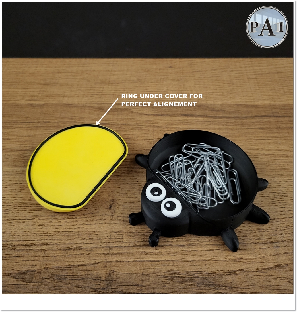 LADYBUG STORAGE BOX SOAP HOLDER NO SUPPORTS By Pa1 Download Free STL Model Printables ladybug-storage-box-soap-holder-no-supports-by-pa1-download-free-stl-model-printables