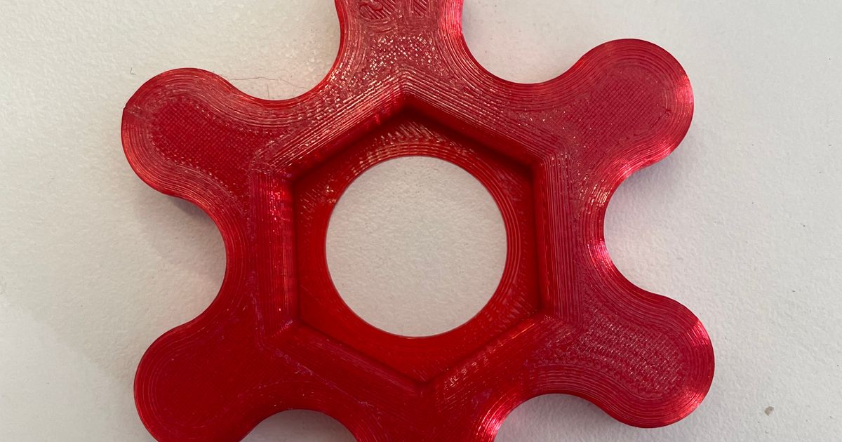 30mm Propane Handwheel Adapter V2 by Simon Tiplady | Download free STL ...