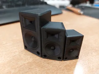 Fullrange Speaker model size 1:20 by Henki71 | Download free STL model ...