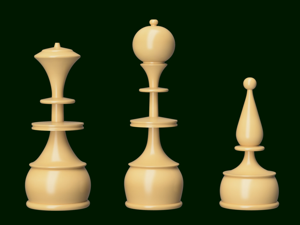 Bulgarian Chess Set por Jeff Burton | Descargar modelo STL gratuito ...