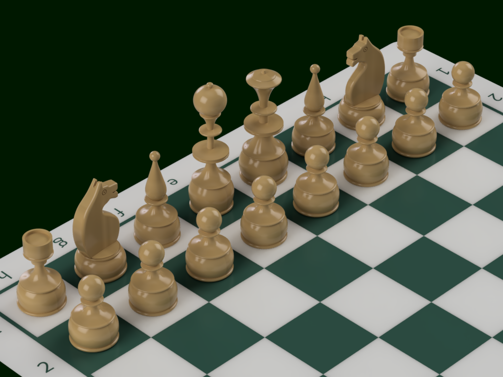 Bulgarian Chess Set por Jeff Burton | Descargar modelo STL gratuito ...