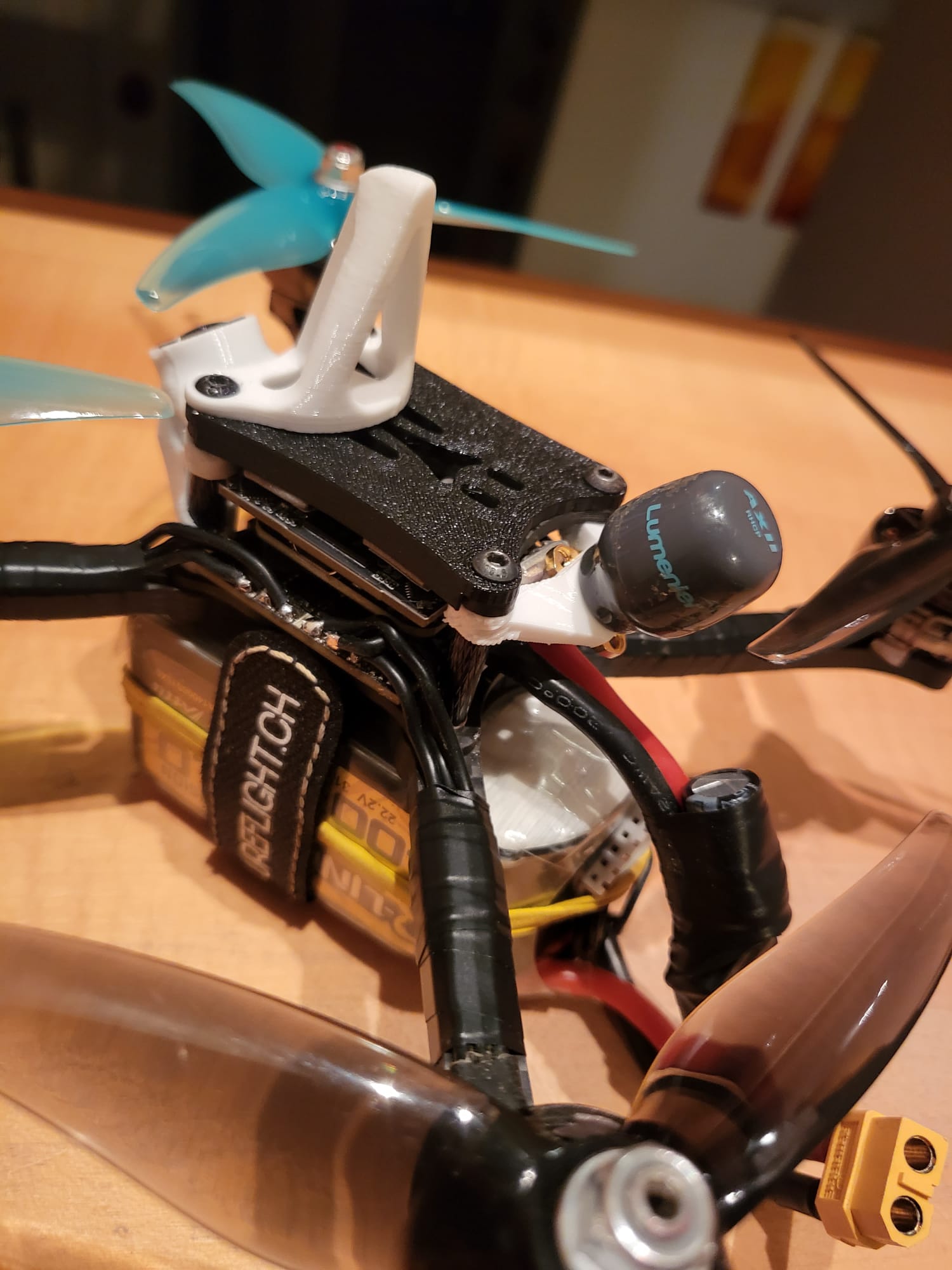 MCK/HYPER Kronos FPV SMA Antenna Mount by BeefJeff | Download free STL ...