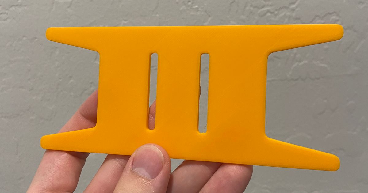 Quilt Binding Spool by Yams | Download free STL model | Printables.com