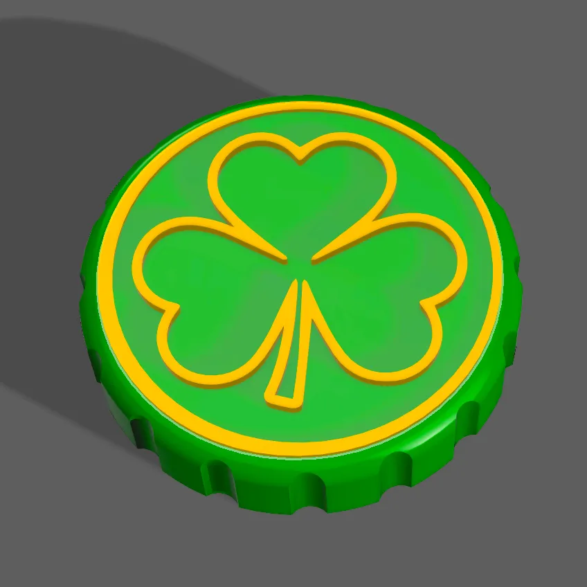 Shamrock - Stash Jar Lid by KCWarthog3D | Download free STL model ...
