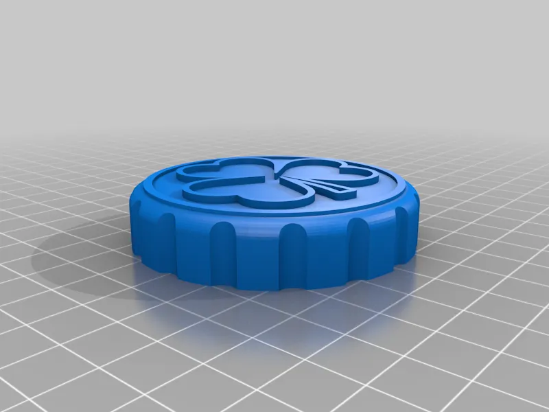 Shamrock - Stash Jar Lid by KCWarthog3D | Download free STL model ...