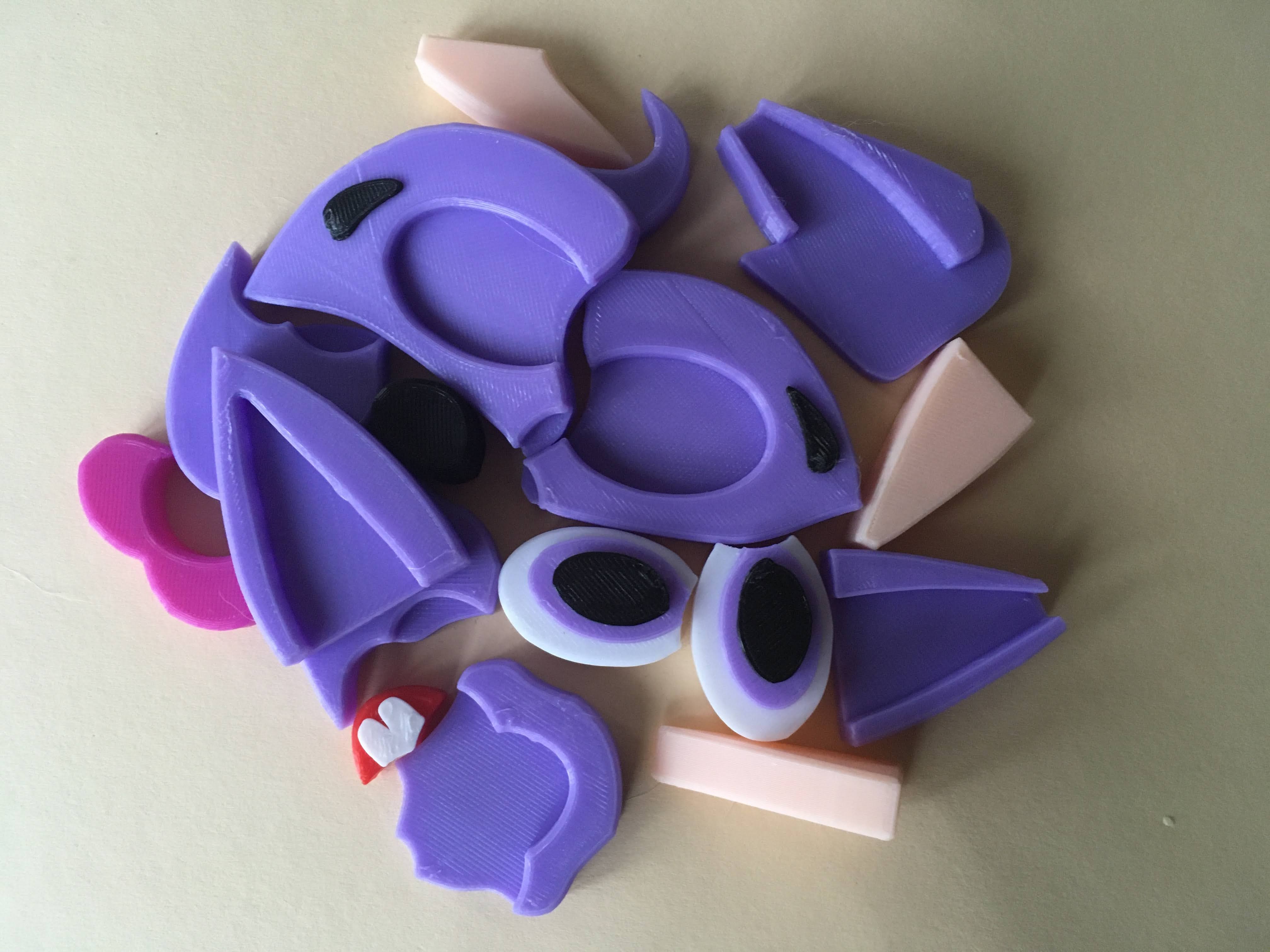 3D puzzle - Rabbit face by 3D|Nest | Download free STL model ...