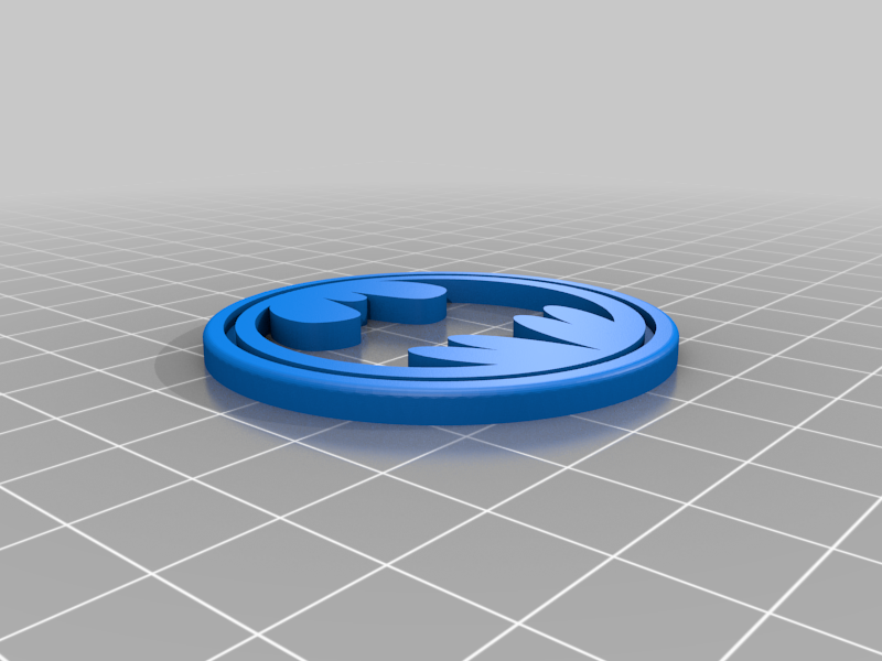 Batman Coin by KCWarthog3D | Download free STL model | Printables.com