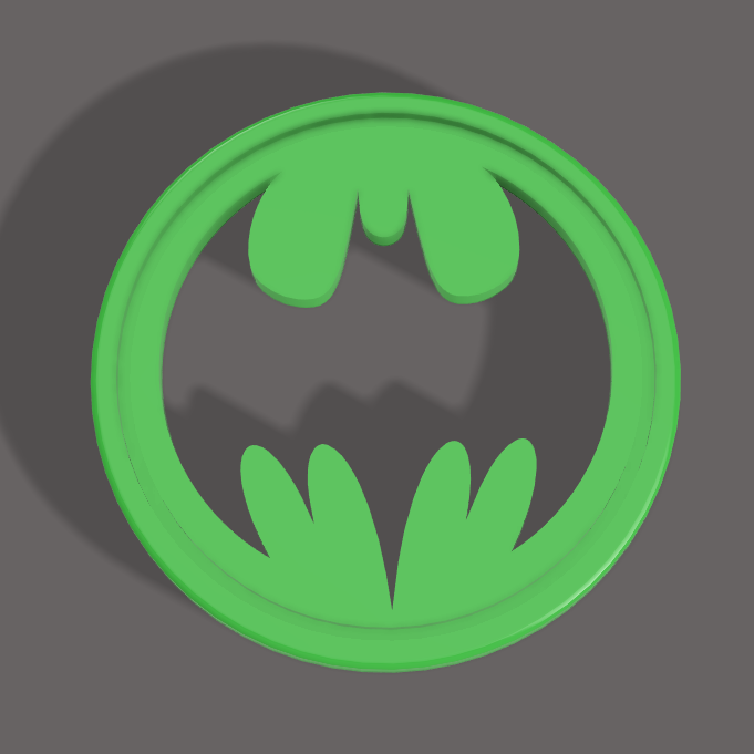 Batman Coin by KCWarthog3D | Download free STL model | Printables.com