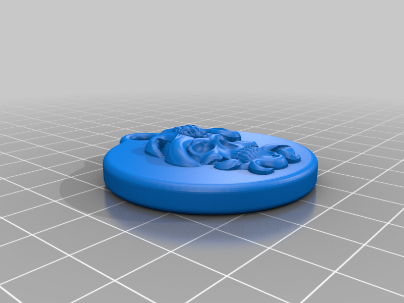 Snake Skull Keychain by KCWarthog3D | Download free STL model ...