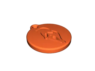 Scream Keychain by KCWarthog3D | Download free STL model | Printables.com