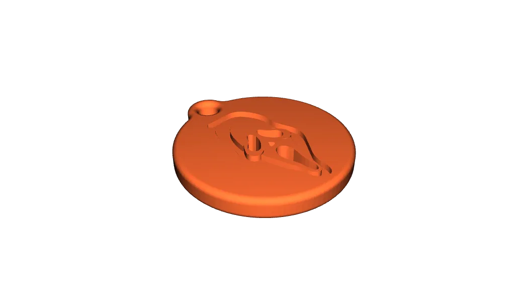 Scream Keychain by KCWarthog3D | Download free STL model | Printables.com