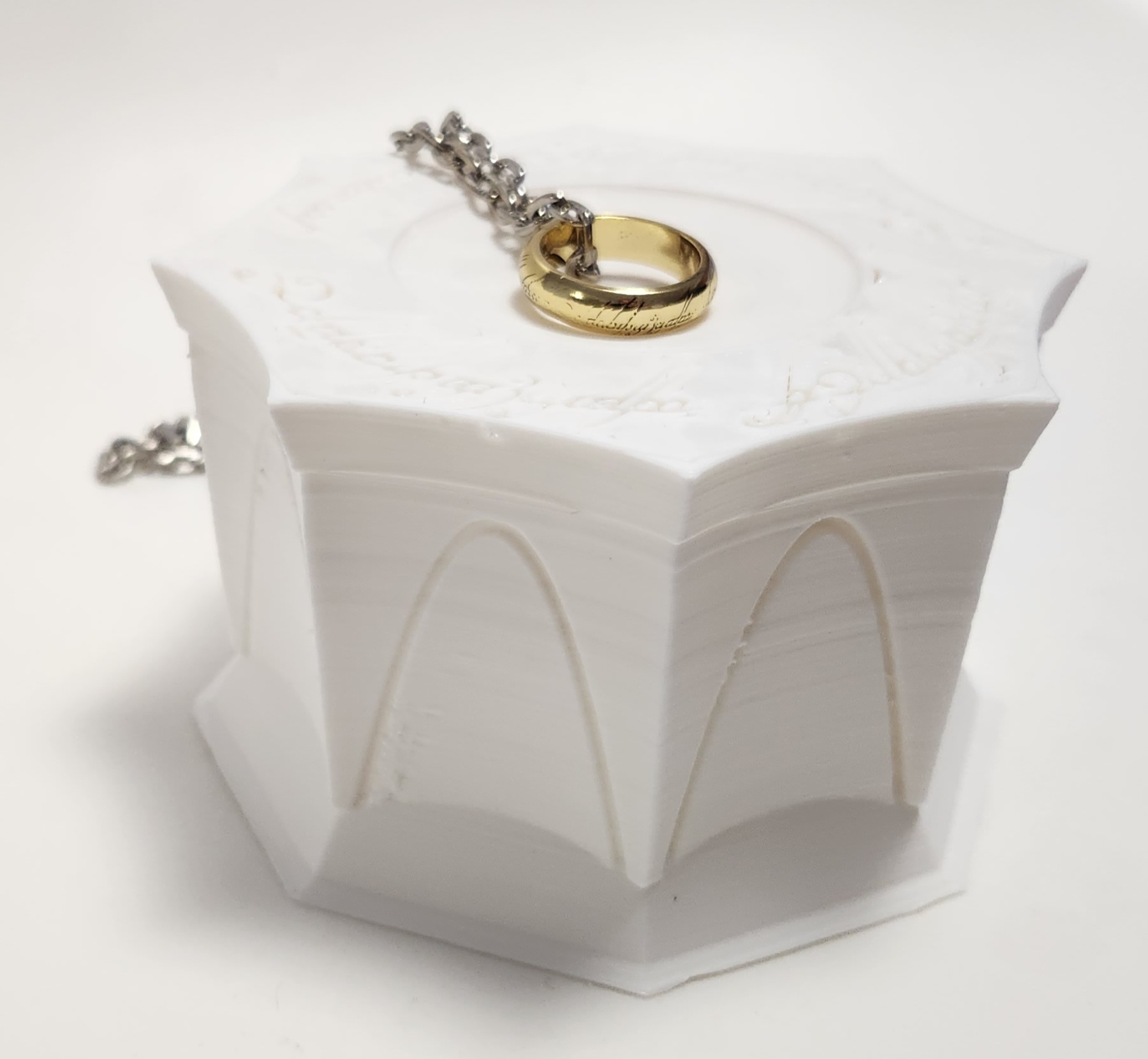 Council of Elrond inspired Ring Stand by WardHill3DP | Download free ...
