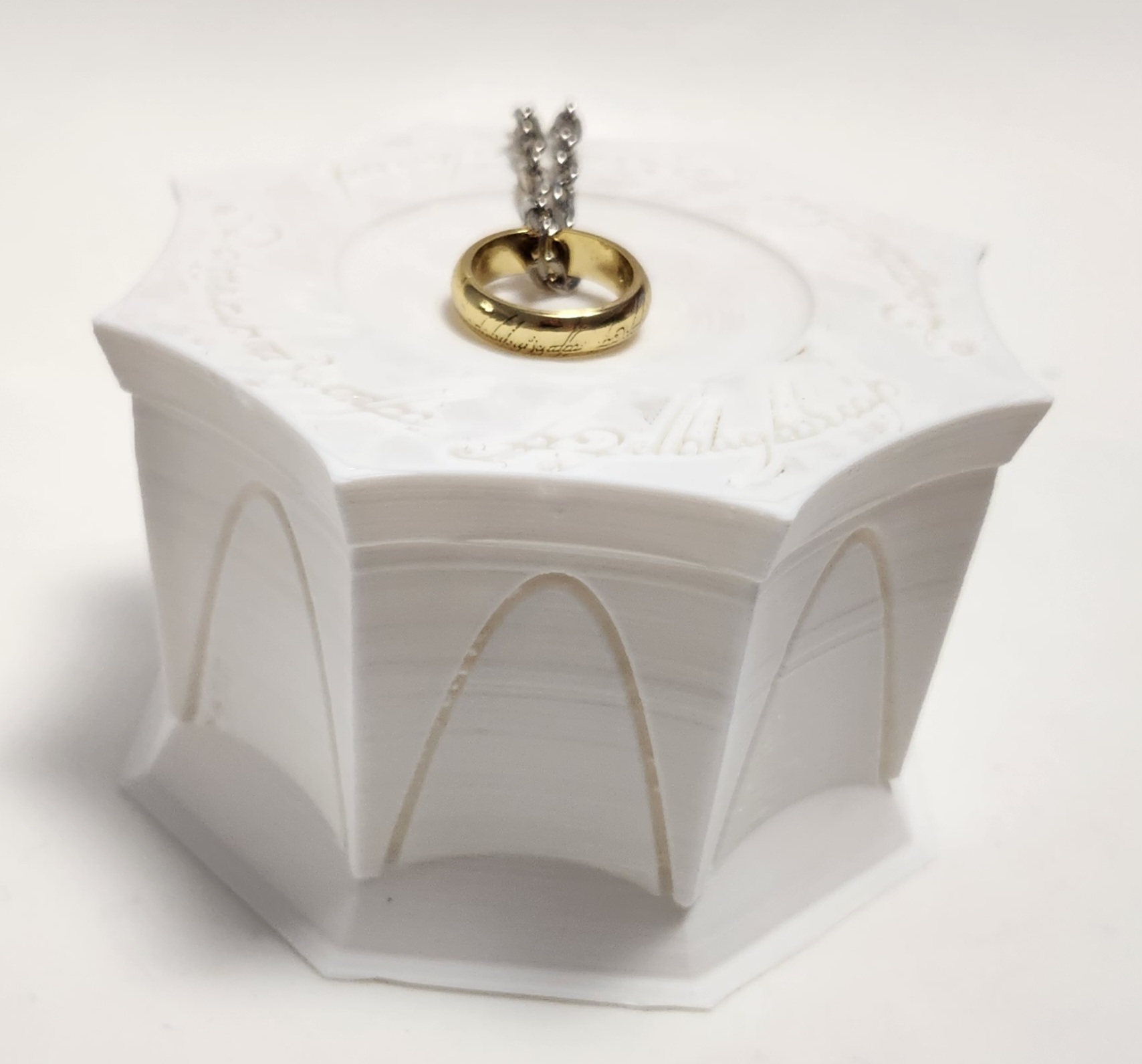 Council of Elrond inspired Ring Stand by WardHill3DP | Download free ...
