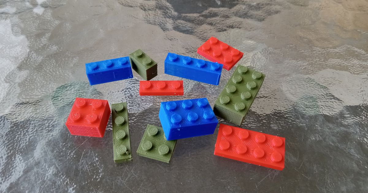 Basic Lego Brick Set por Pax Prints | Descargar modelo STL gratuito ...