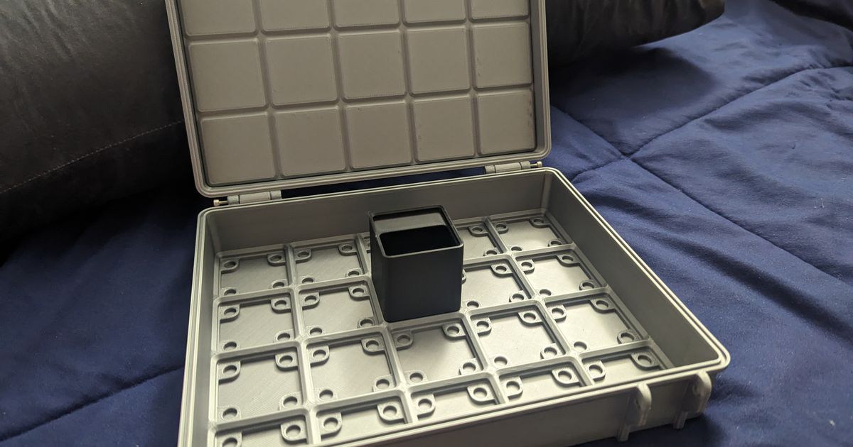 Rugged Gridfinity Box Lid Insert par Zanfar | Téléchargez gratuitement ...