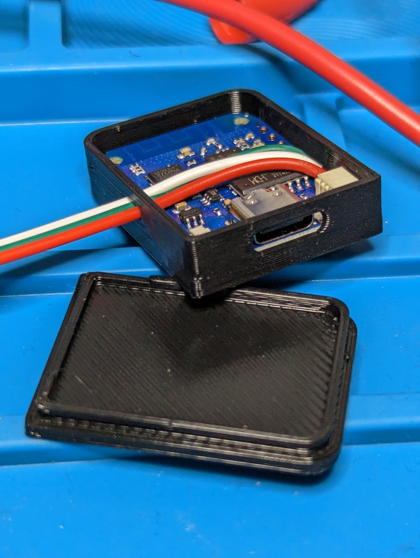 Wemos D1 Mini V4.0 case - WLED by Rubin Starset | Download free STL ...