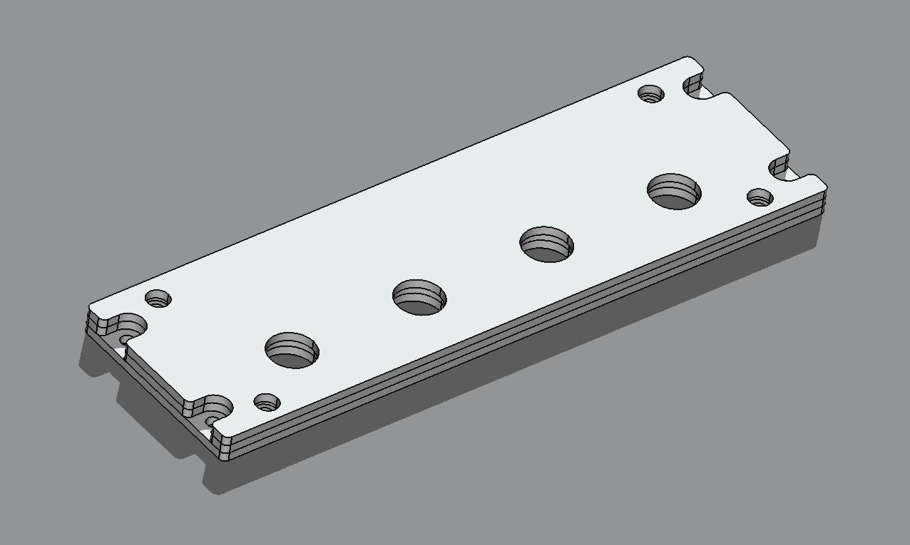 Airbus A320 Switching Panel by MANTOGA | Download free STL model ...