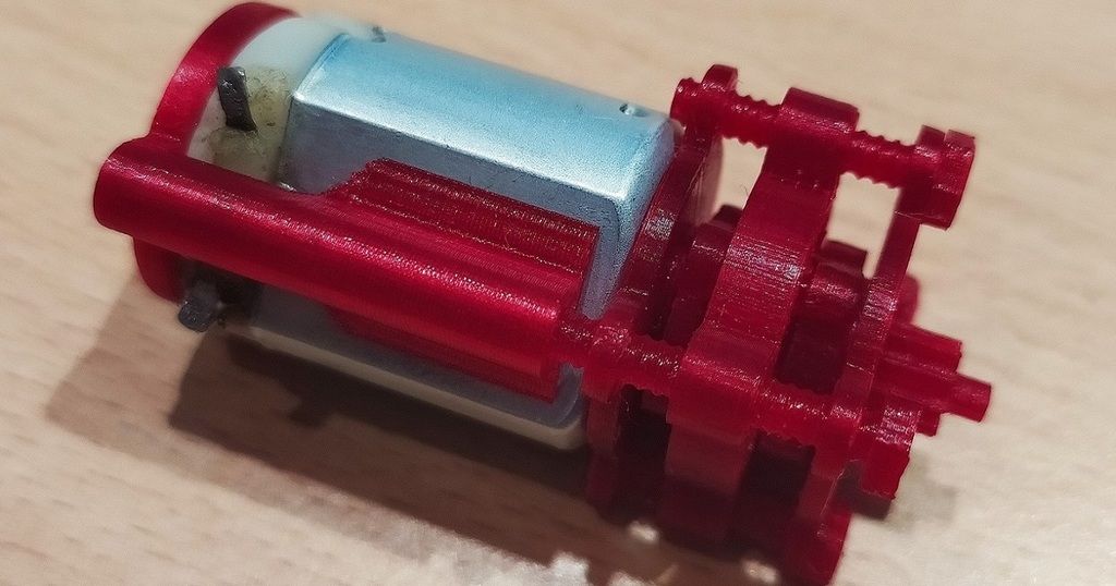 Compact planetary gearbox by Citrionyx | Download free STL model ...