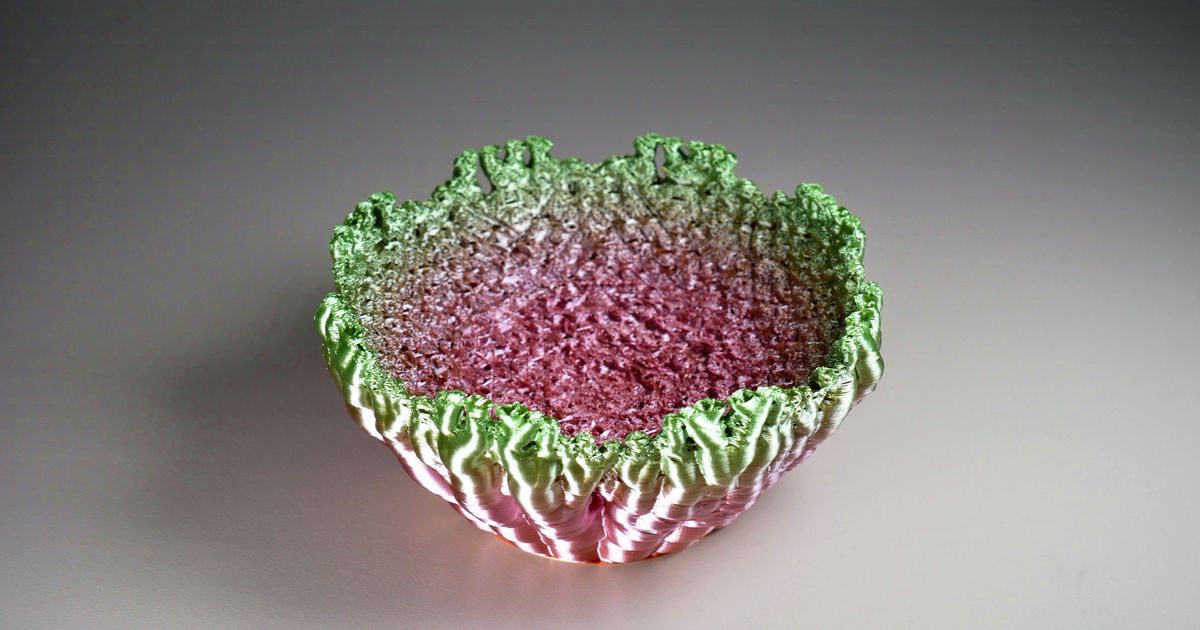 Just Supports Geode Bowl von 3DPrintBunny | Kostenloses STL-Modell ...