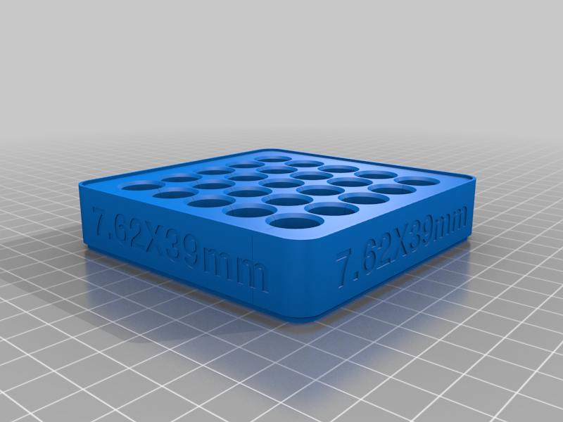 7.62X39mm Vase Mode Stacking Loading Block by brass_ring | Download ...