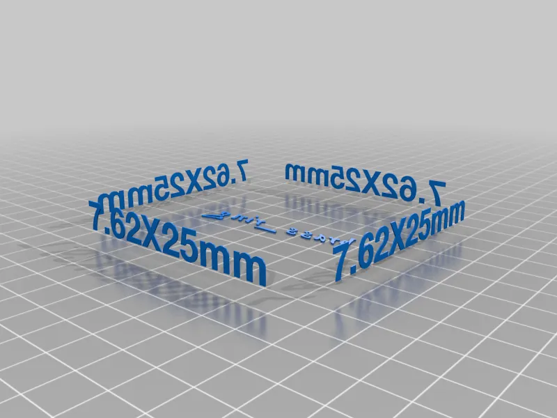 7.62X25mm Tokarev Stacking Loading Block by brass_ring | Download free ...