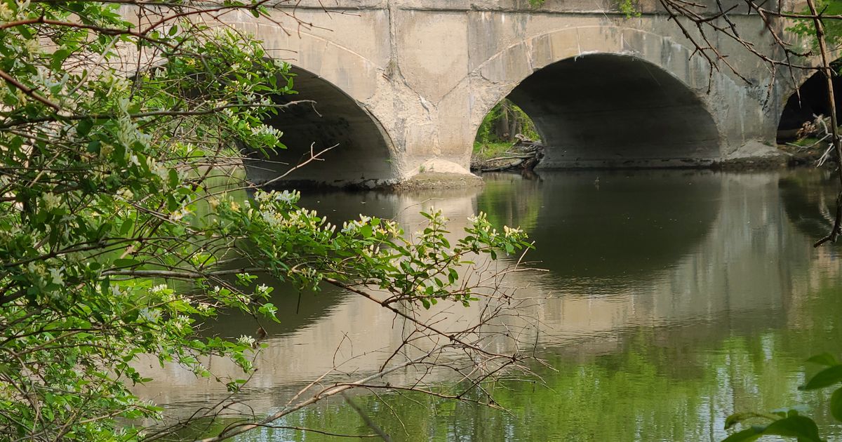 NYC and later Penn Central Concrete Arch Model Railroad Bridge by ...
