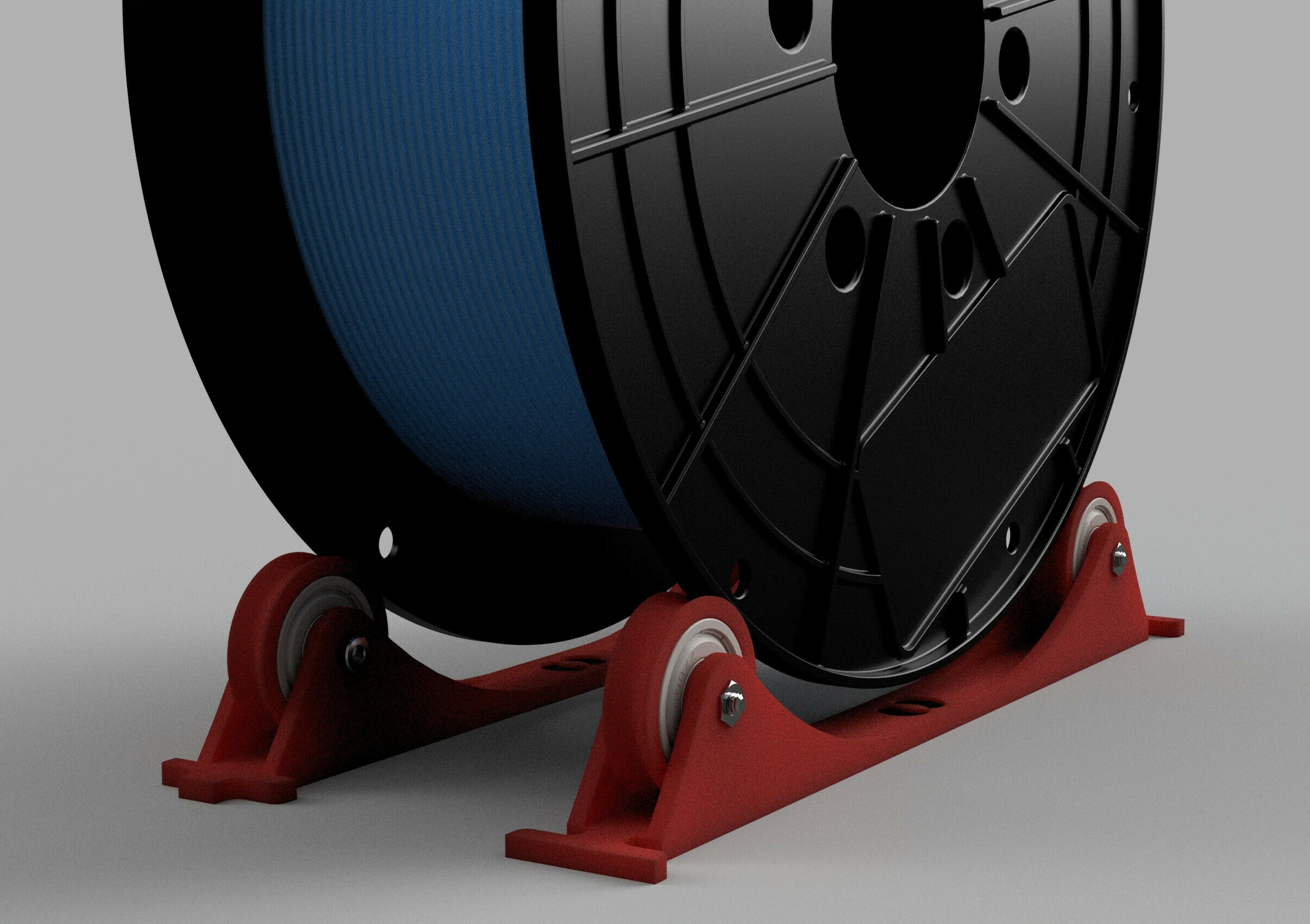 Ball bearing spool holder. by Andrés Palomo | Download free STL model ...
