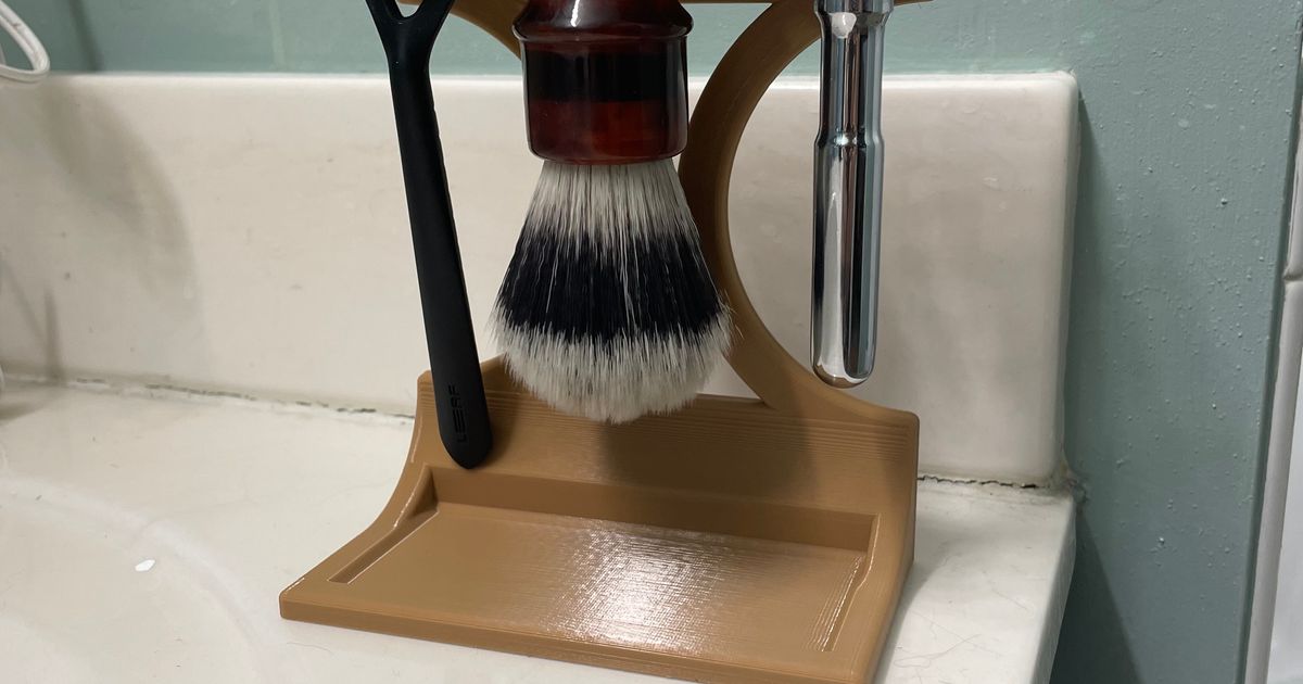 Leaf Razor Stand by Kbkathri | Download free STL model | Printables.com