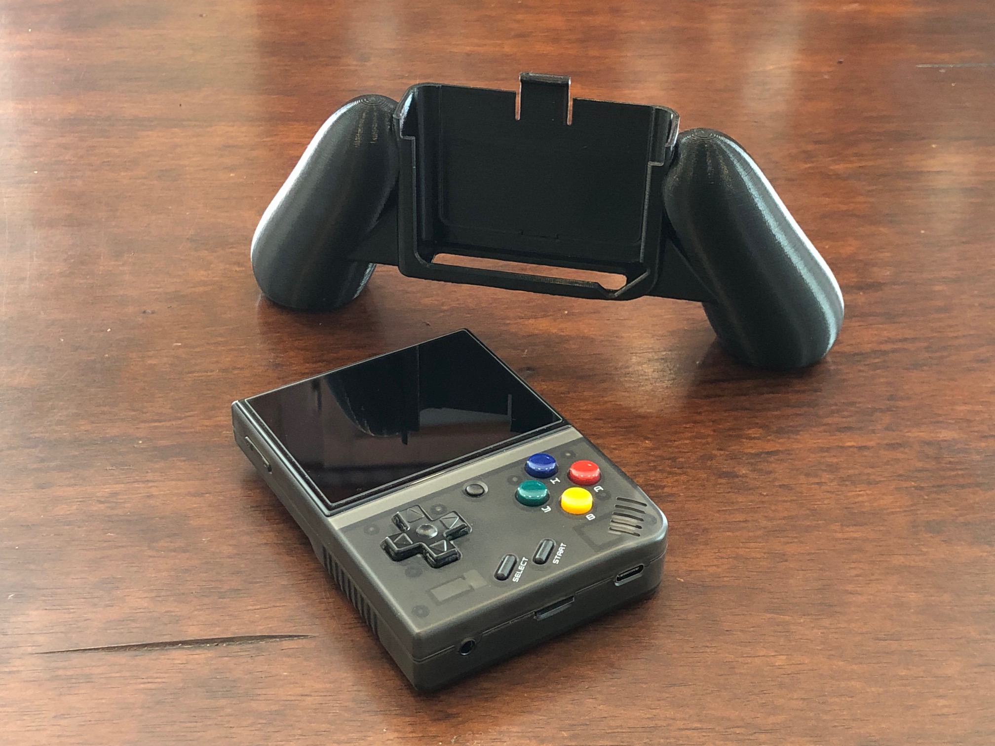 Miyoo Mini PLUS Grip + Stand by jrsone | Download free STL model ...