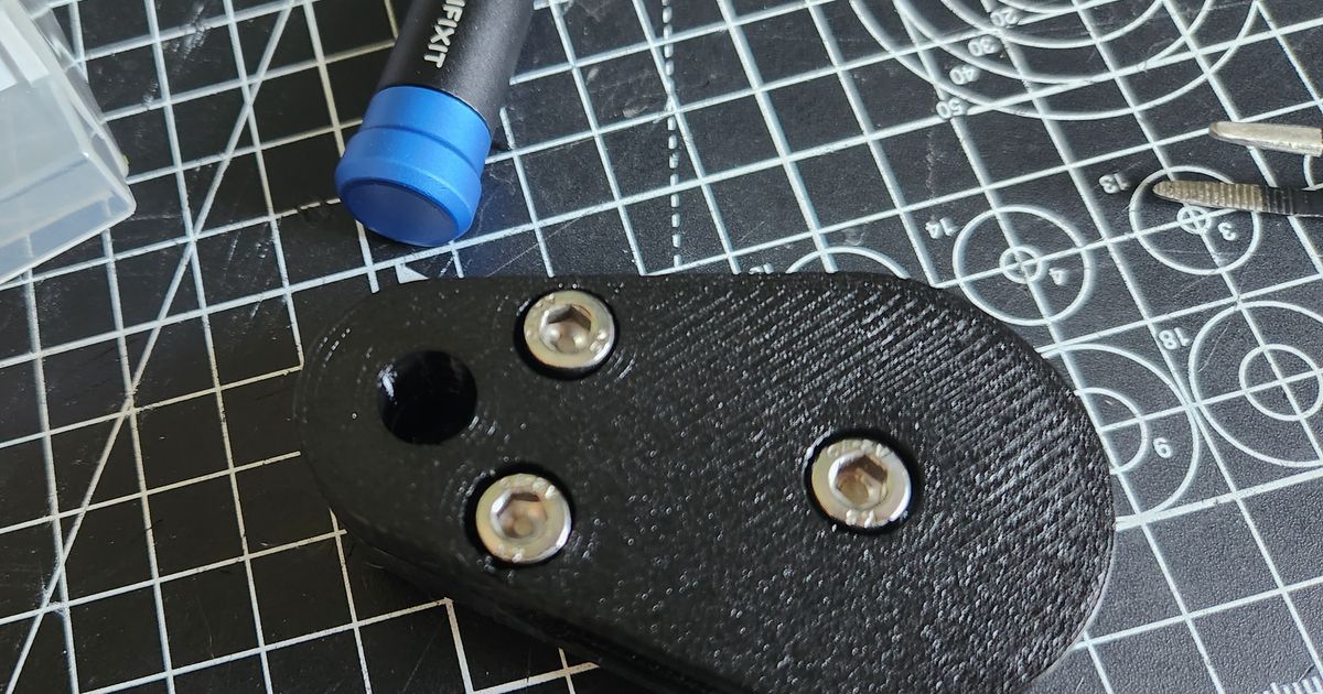 pully with recessed nuts and bolts by DominicFdouse | Download free STL ...