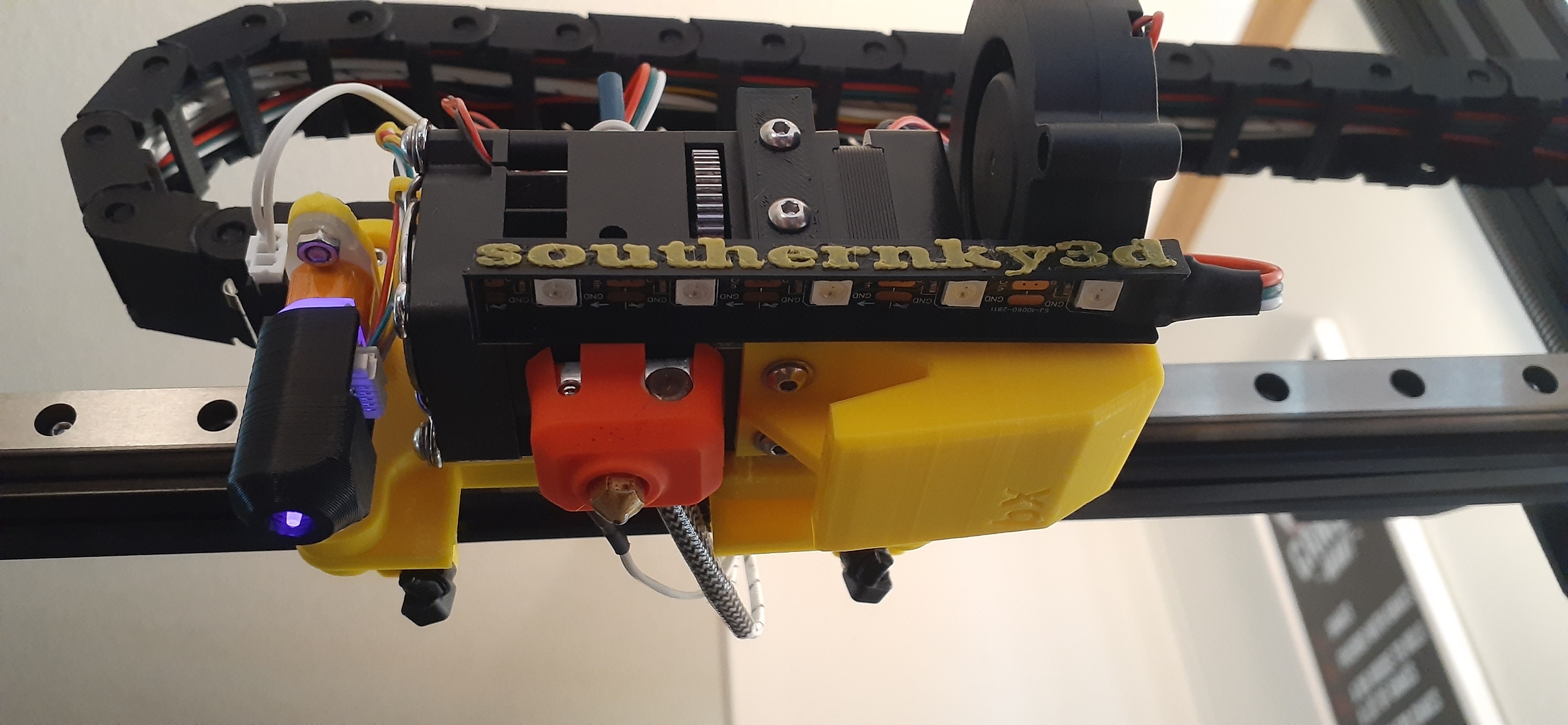 Biqu H2 5 Neopixel Mount by southernky3d | Download free STL model ...