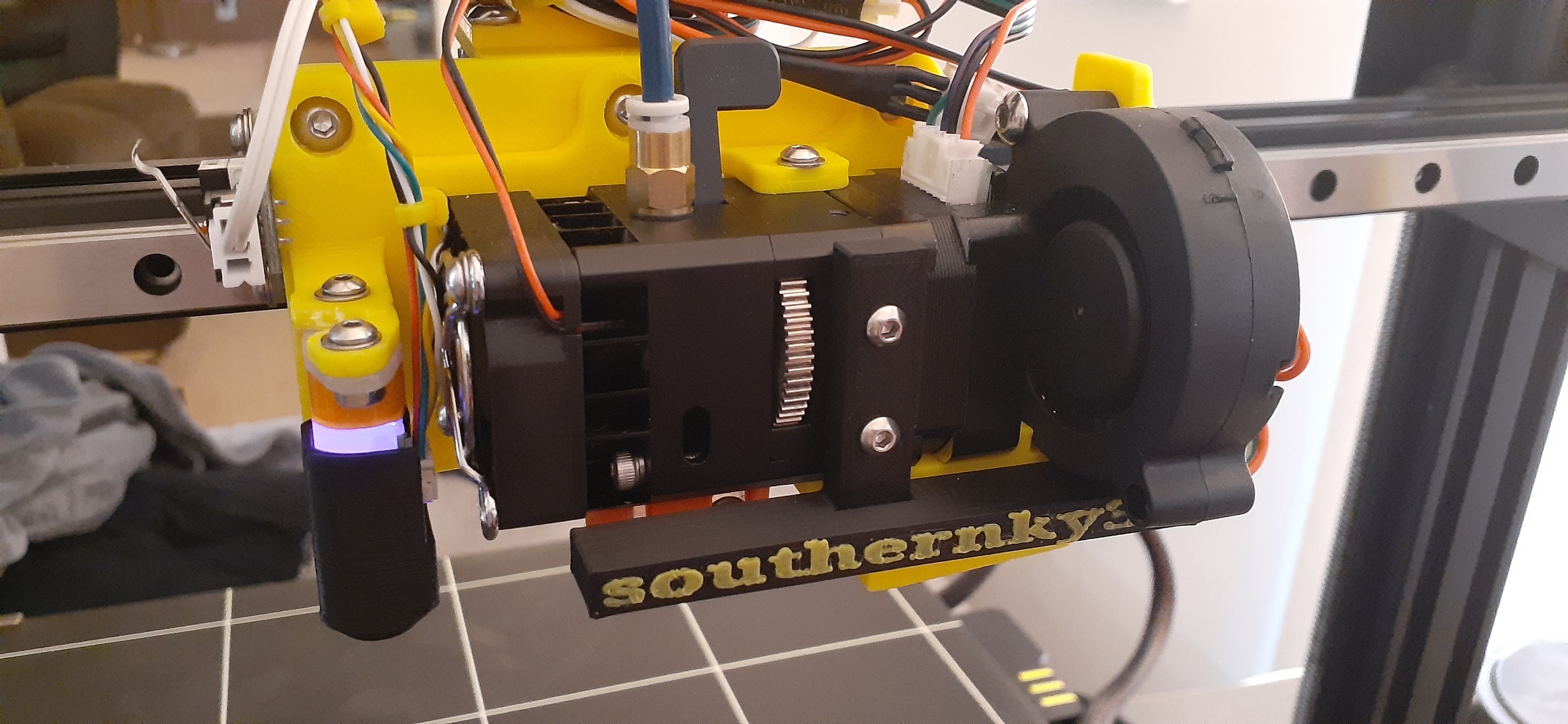 Biqu H2 5 Neopixel Mount by southernky3d | Download free STL model ...