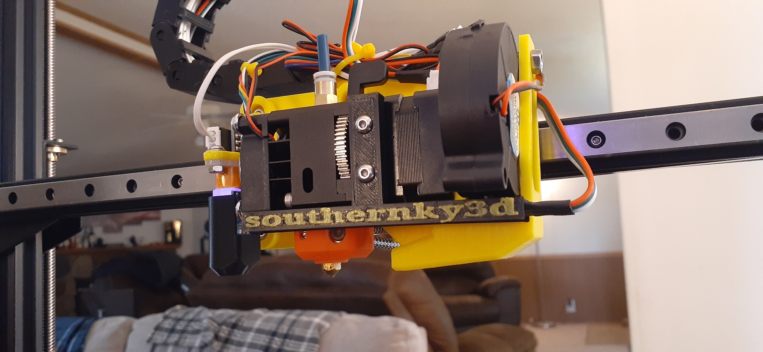 Biqu H2 5 Neopixel Mount by southernky3d | Download free STL model ...